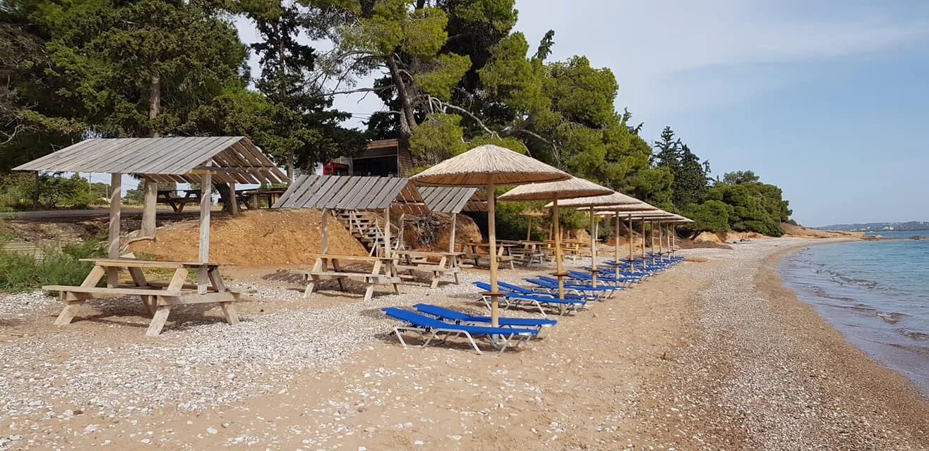 Canteen Pou Gou Bar Grill at Kiparissia Beach (3km) - Evelinas View ...